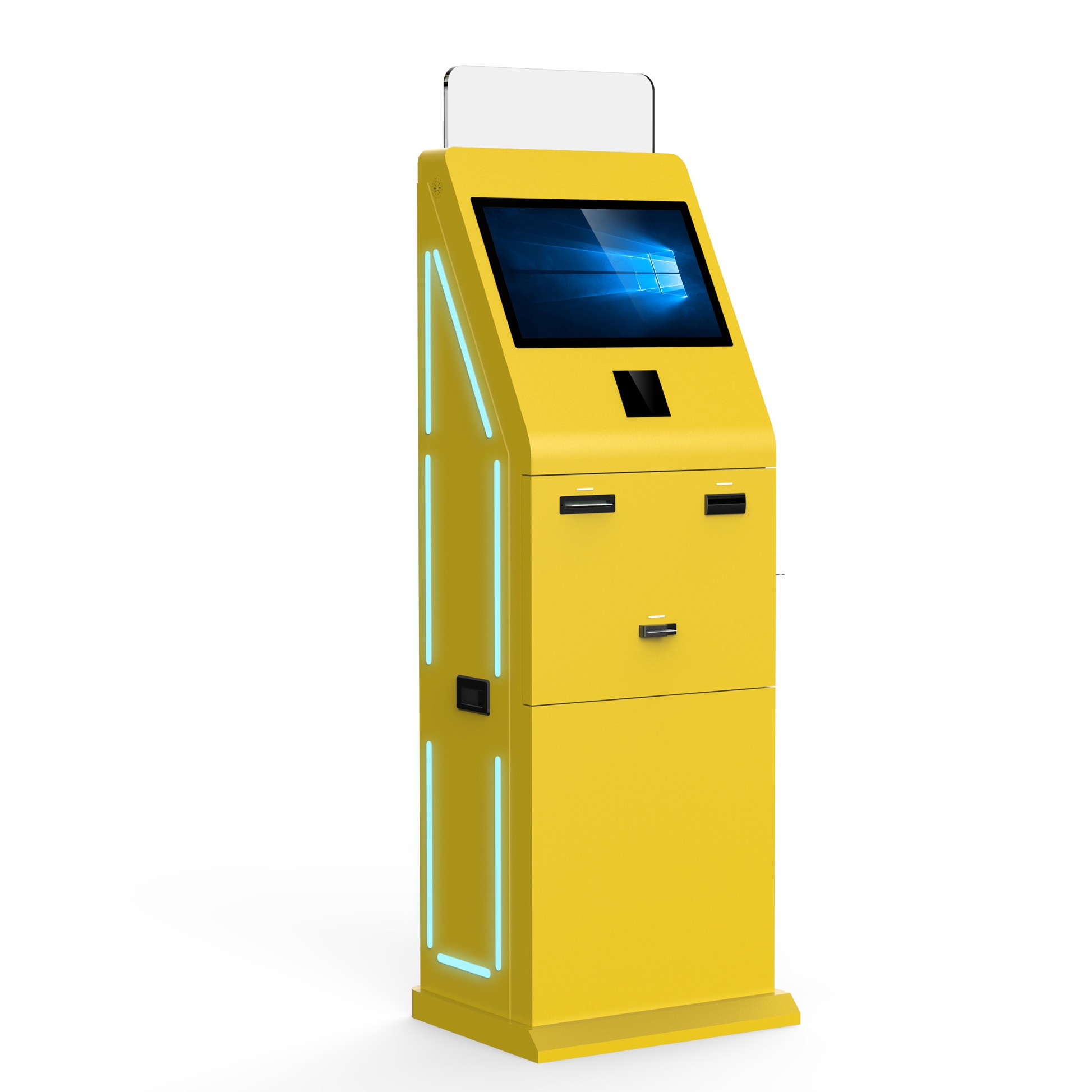19 Inch Hotel Room Key Dispenser With Encode And Qr Scanner Passport Scanner