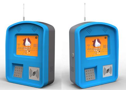 RFID NFC Contactless Card Reader Touch Screen Kiosks With Encrypted ...