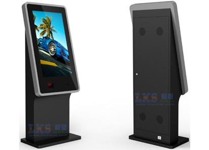 Trade Show Portable Check In Kiosk 42 Inch Monitor Cold Rolled Steel ...