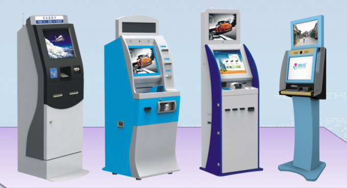 Waterproof Ticket / Card Dispenser Kiosk , Prepaid Card Vending Machine