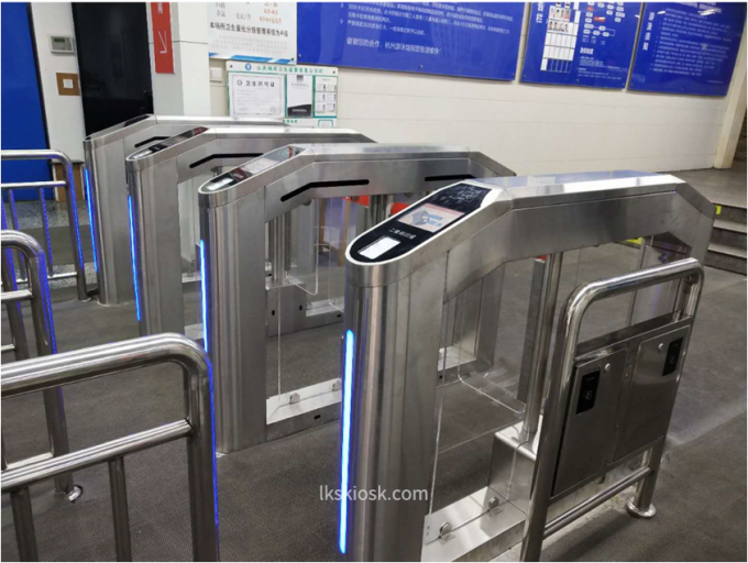 Single Channel/Double Channels Speed Gates , Security Access Control ...