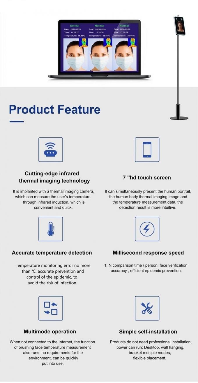 Floor Stand Digital Infrared Thermometers