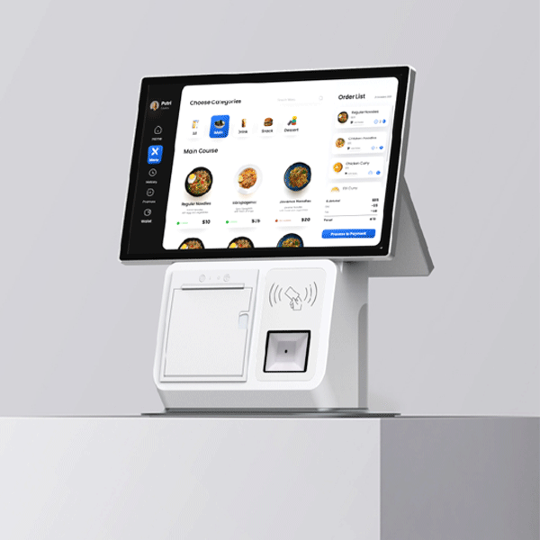 Self Payment Kiosk Wall Mount In Restaurant Supermarket Self-checkout ...