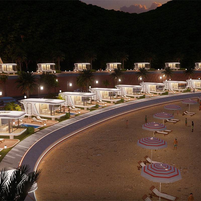 Isolation Easy Building Prefab Tiny House Moden Earthquake Resist ...