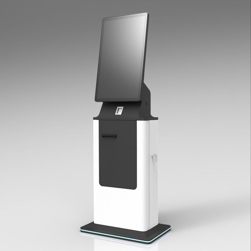 Indoor Hotel Touch Self Service Check In Kiosks With Passport Scanner ...