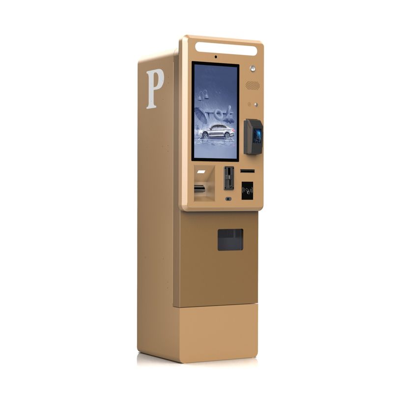 Parking Payment Station With 21.5 Inch High Brightness Touch Screen And ...