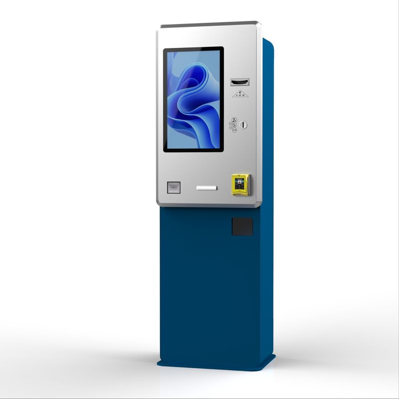 Outdoor Kiosk Parking Payment Station Credit Card And Bill Acceptor ...