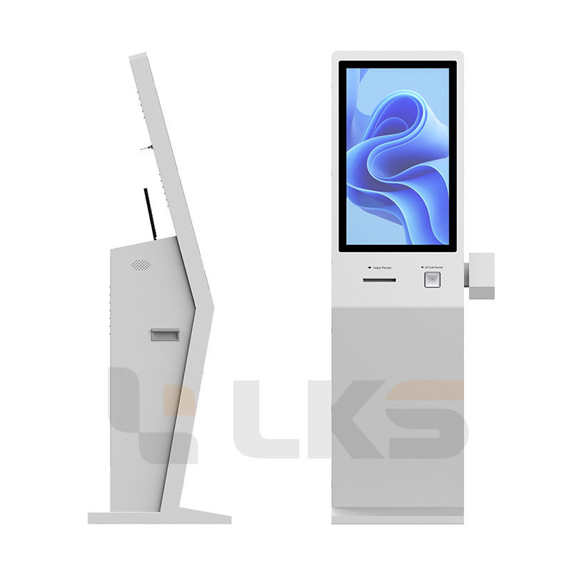 32 inch LCD Touch Screen Self Check-In Kiosk for Airport Hospital ...