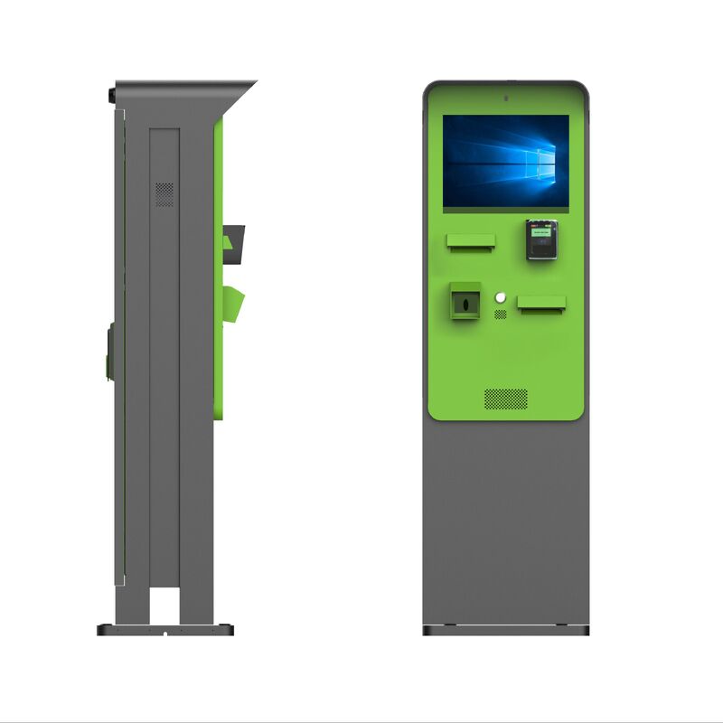Parking Payment Station Entry Ticket Kiosk And Exit Payment Kiosk For ...