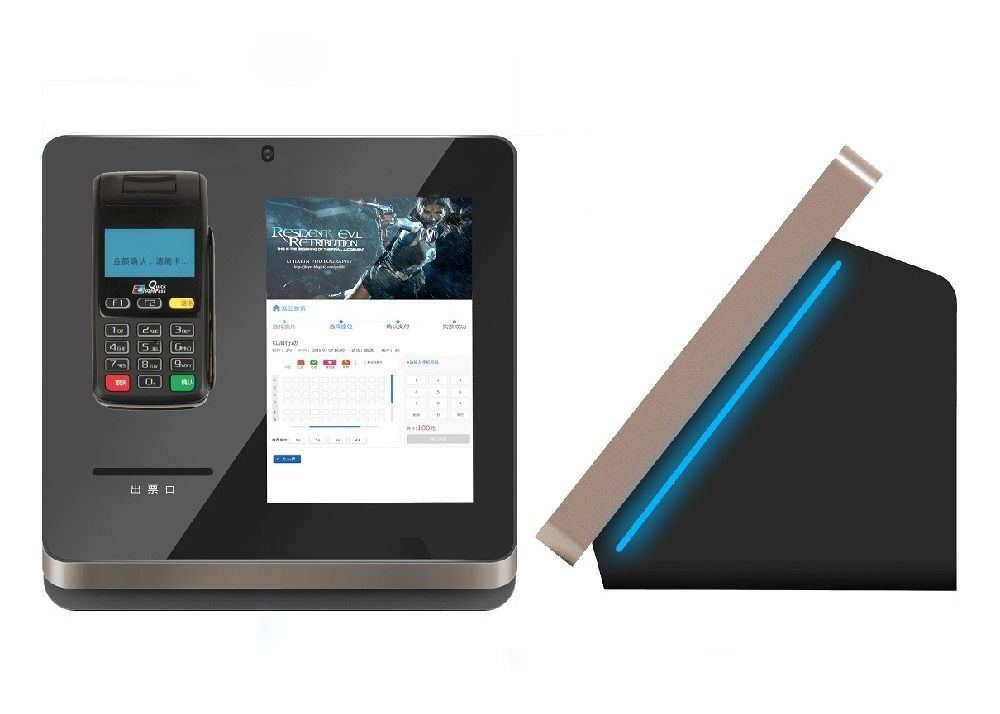 Hotel Terminal Check In Kiosk With Thermal Laser Impact Photo Printing