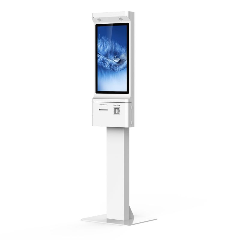 27 Inch Touch Screen Fast Food Self Ordering Kiosk Machine Android OR ...
