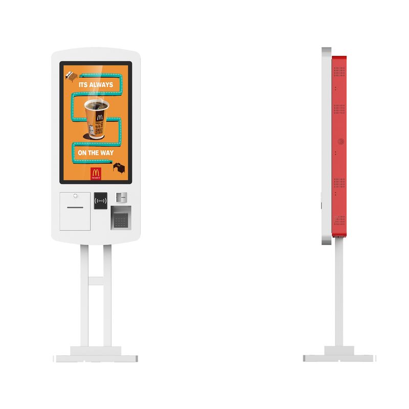 LIEN 27 Inch Touch Screen QSR Self Ordering Payment Machine Self Service