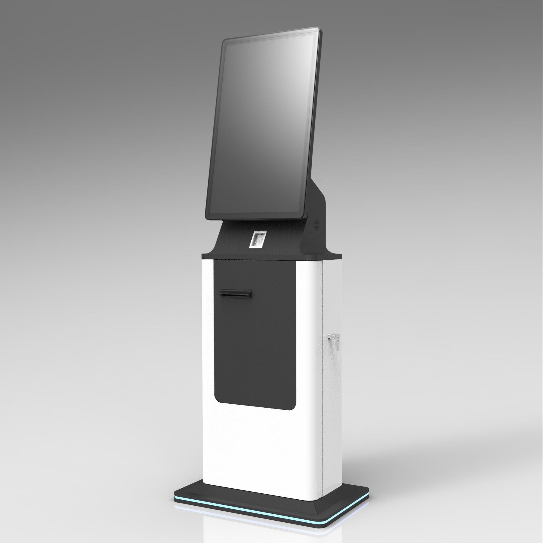 Indoor Hotel Touch Self Service Check In Kiosks With Passport Scanner ...