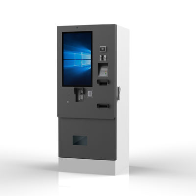 Floor Standing Electronic Payment System Ticket Note Acceptor Monitor ...