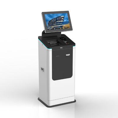 21.5 Inch Self Service Kiosks Hotel Room Key Dispenser With Passport ...