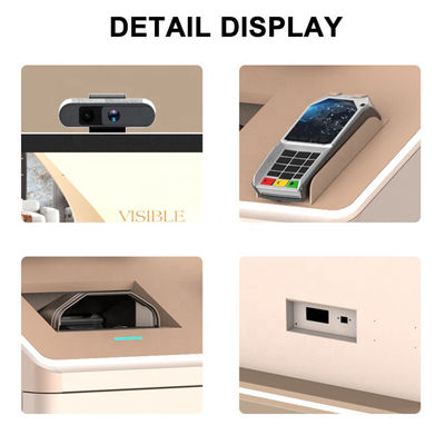 Hotel Airport Self Service Kiosk With Touch Screen POS Cash Payment ...