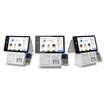 Dual Screen 15.6inch Pos System With Receipt Printer And Barcode ...