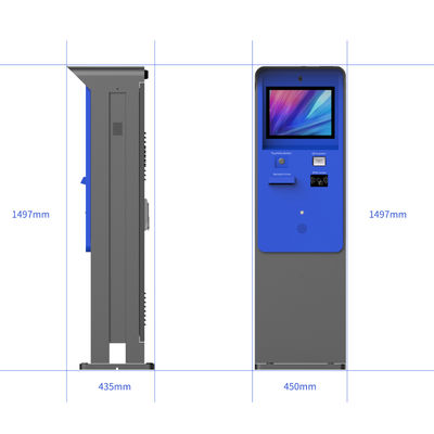 21.5 inch cold rolled steel sheet metal touch screen monitor card ...