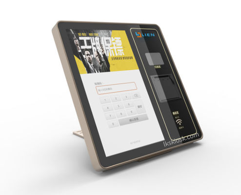 Capacitive Touch Screen Self Service Kiosk 21.5 Inch Monitor With Card ...
