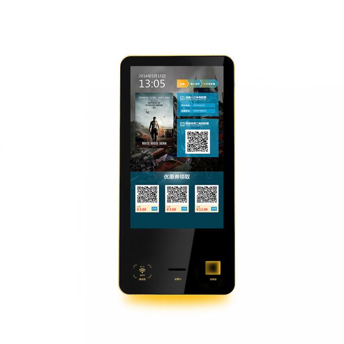 Ticket Prepaid Cards Vending Self Service Ticket Machine Custom