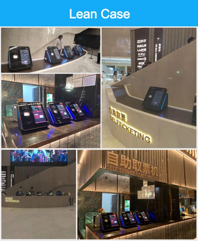 Self Service Movie Ticket Vending Machine / PC Kiosk With Touch Screen